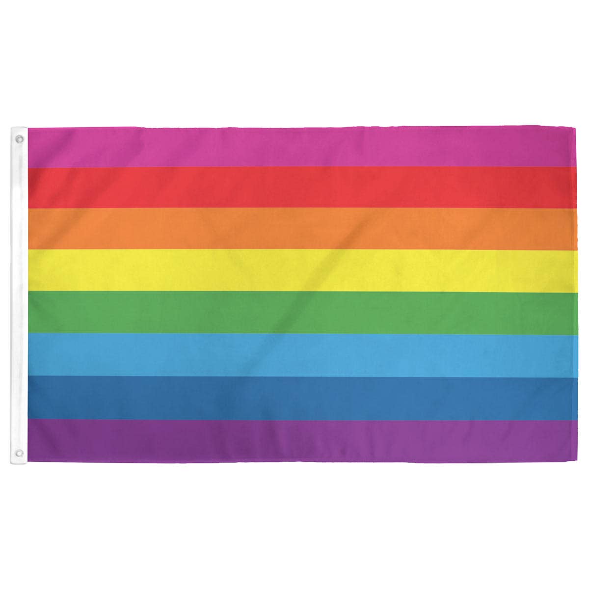 Original Pride Flag | Gilbert Baker 8-Stripe Version | Plumm Home